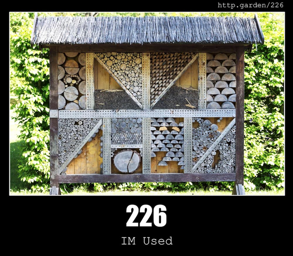 226 IM Used HTTP Status Code And Gardening 226 IM Used HTTP Status Code And Gardening