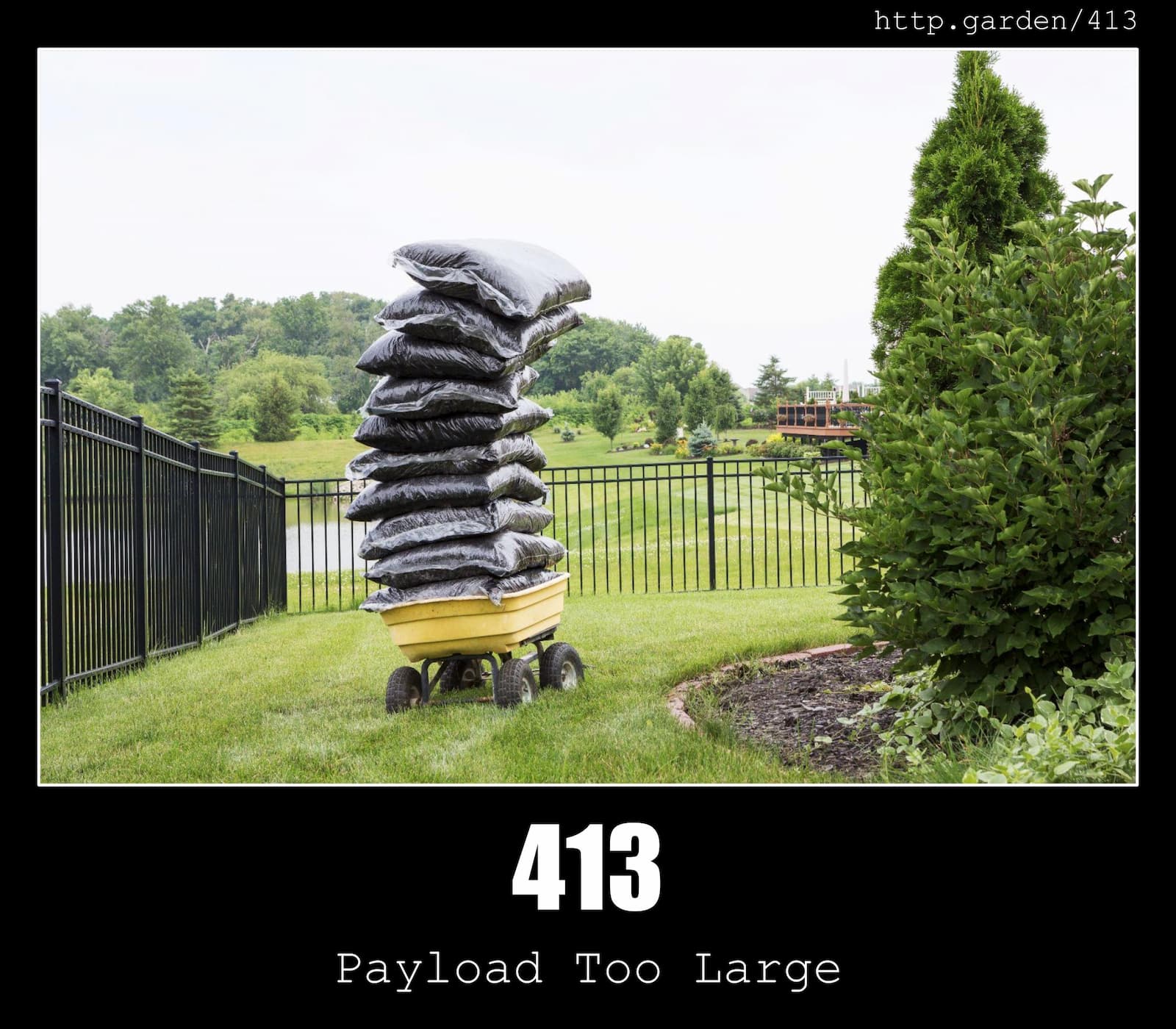 413 Payload Too Large HTTP Status Code And Gardening 413 Payload Too Large HTTP Status Code And Gardening